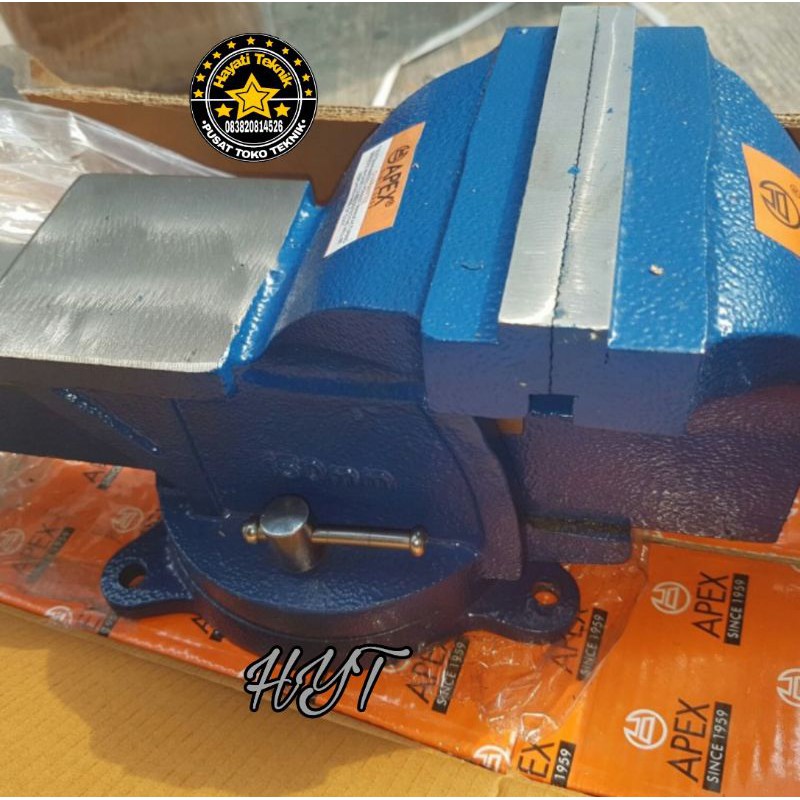 Jual RAGUM Catok APEX 6 inch / 150 MM BENCH VICE SWIVEL BASE | Shopee ...