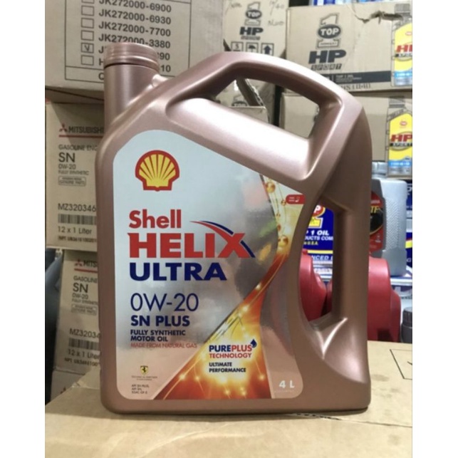 Jual Shell Helix Ultra 0W-20 Galon 4 Liter | Shopee Indonesia