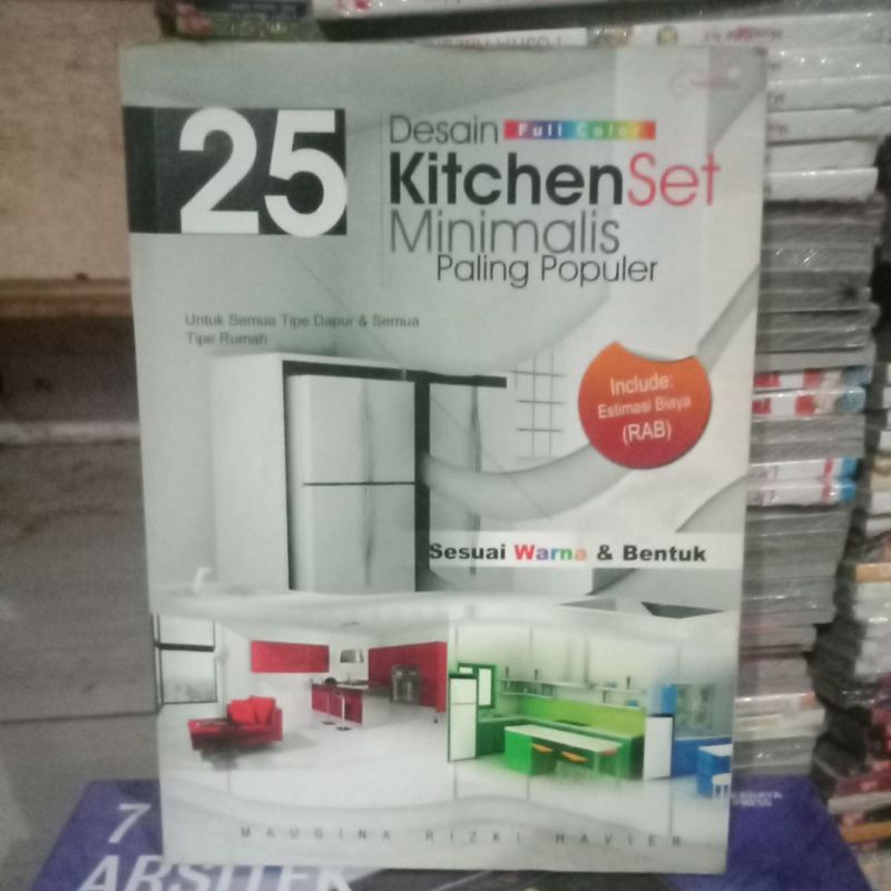 Jual buku arsitek : Desain Kitchen Set Minimalis paling populer ...