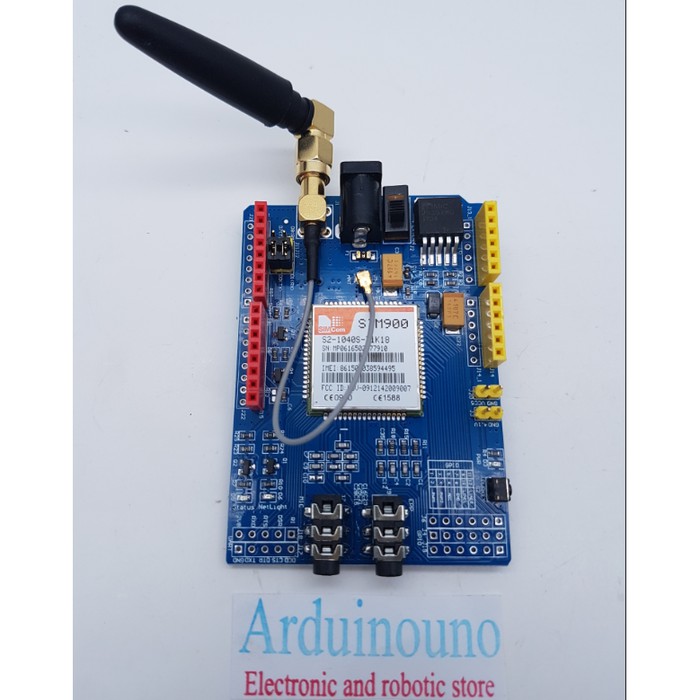 Jual SIM900 GSM GPRS Shield Module compatible Arduino Uno mega sms ...