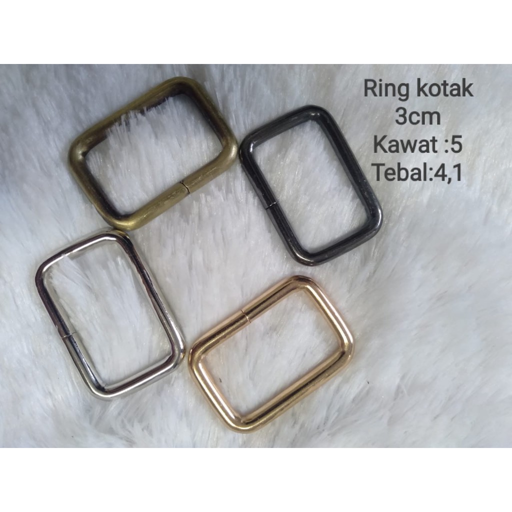 Jual RING KOTAK 3CM | Shopee Indonesia