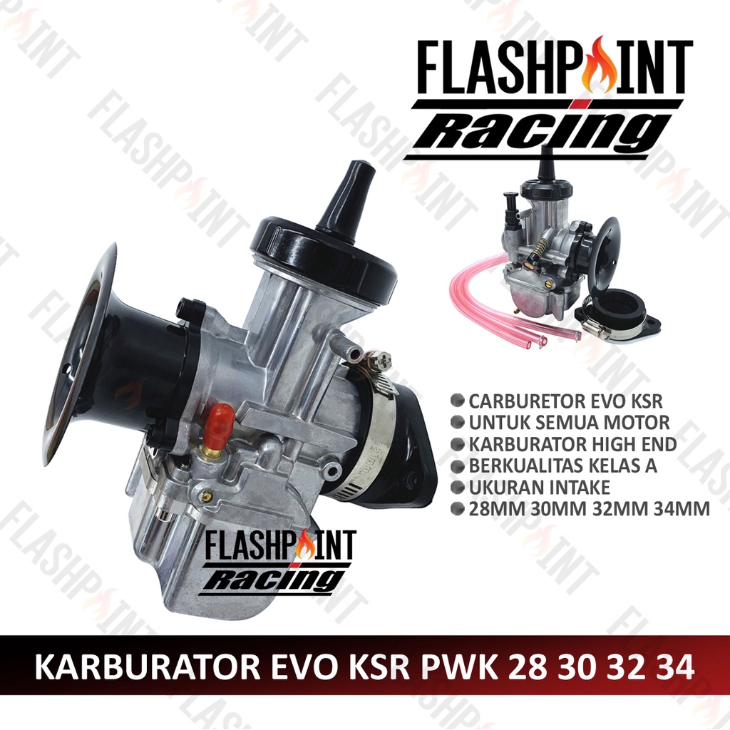 Jual (BISA COD) PAKET KARBURATOR KSR EVO + VELOCITY PWK 28 30 32 34 RAZOR SERIES RS KARBU ...