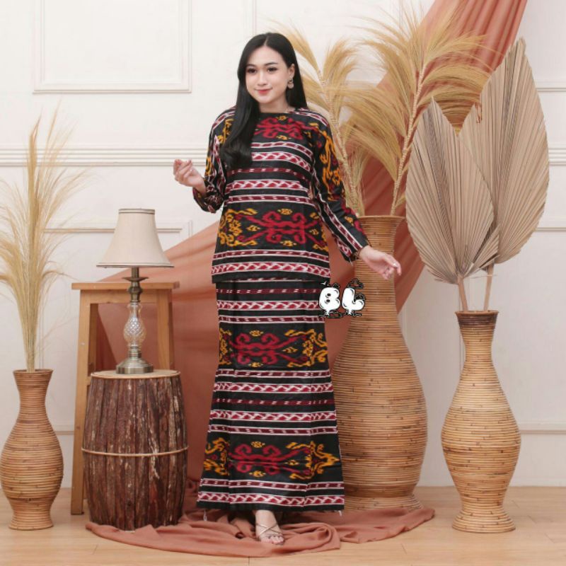 Jual Rok Blus Batik - SET ROK & BLOUSE SETELAN BATIK RNB ORIGINAL ...