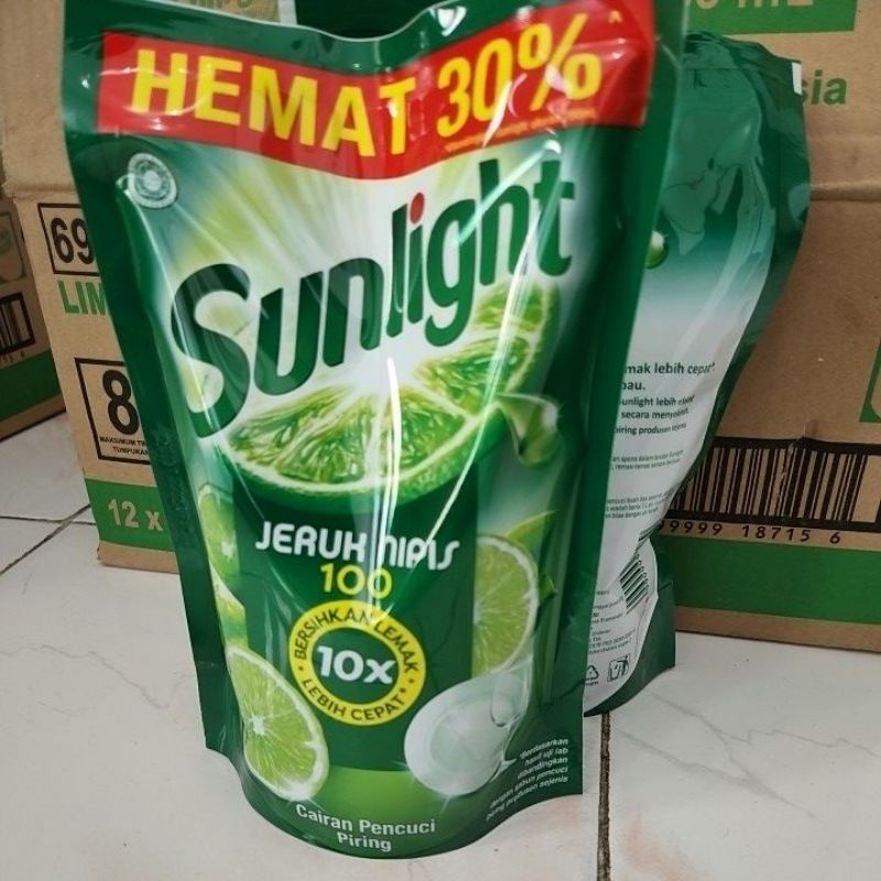 Jual Sunlight Sabun Cuci piring Jeruk Nipis 650ML | 910ML | Shopee Indonesia