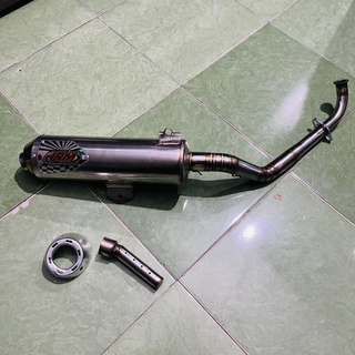 Jual knalpot ARM exhaust standart racing steanlis Aerox new/old ,nmax ...