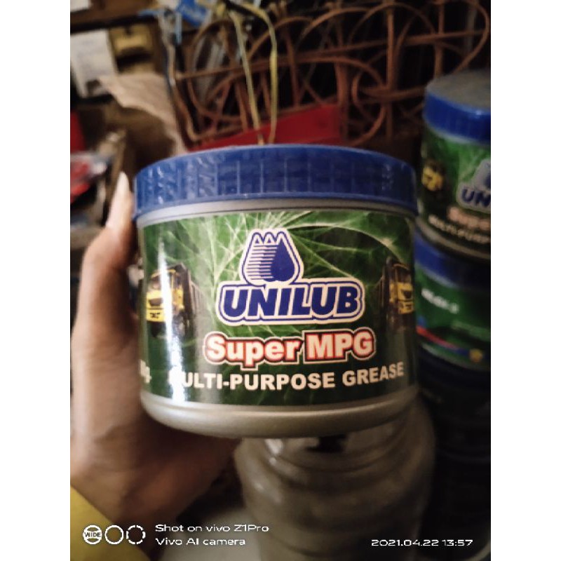 Jual Gemuk Super MPG Multi Purpose Grease Unilub 500gr | Shopee Indonesia