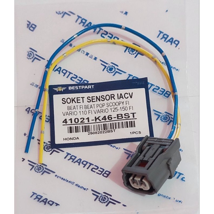 Jual Soket sensor iacv beat/vario 125 fi scoopy fi spacy beat pop vario ...
