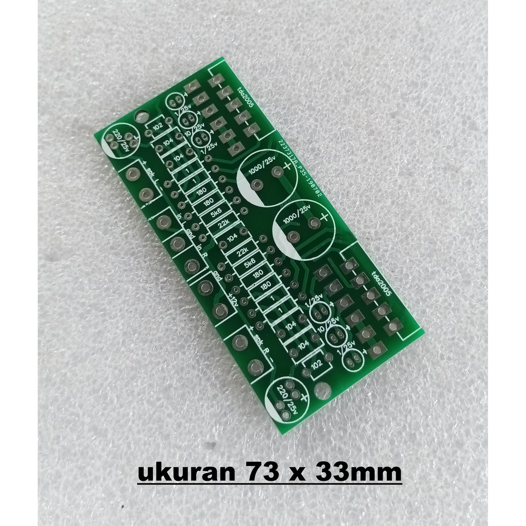 Jual PCB Stereo Bridge TDA2005 | Shopee Indonesia