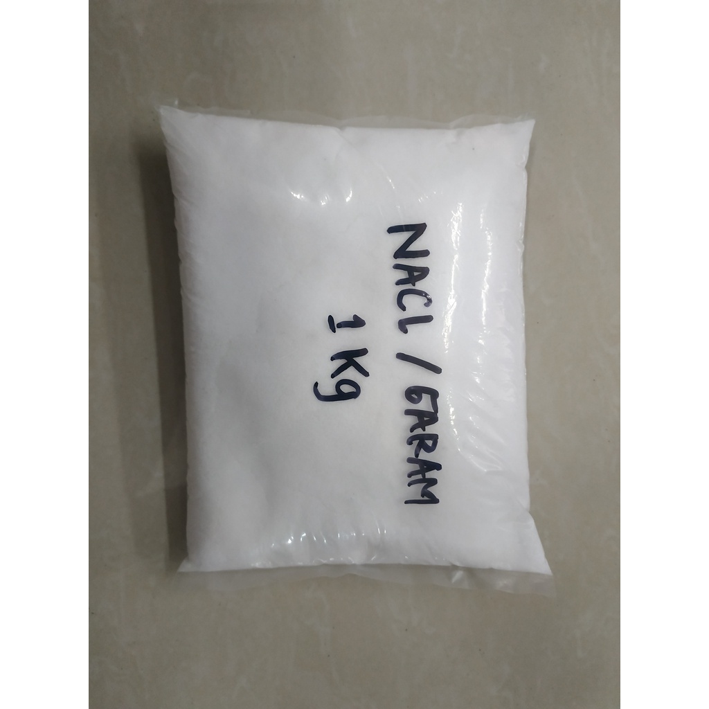 Jual Garam Industri 1kg / Garam Dapur / NaCl / Natrium Klorida / Natrium Chloride / Garam Halus ...
