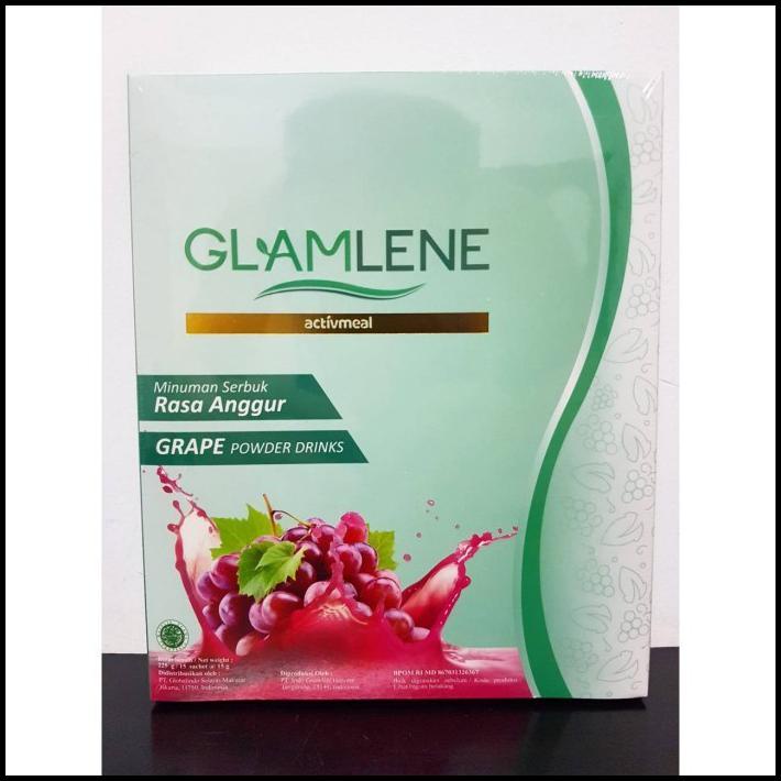 Jual Glamlene Activmeal 15 Sachets 225 Grams Bpom Diet Detox Flimty ...
