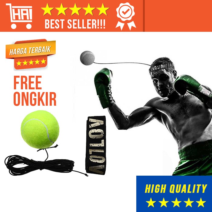 Jual ALAT LATIHAN TINJU RUMAHAN BOXING TRAINING BALL RUMAH BOKSING ...