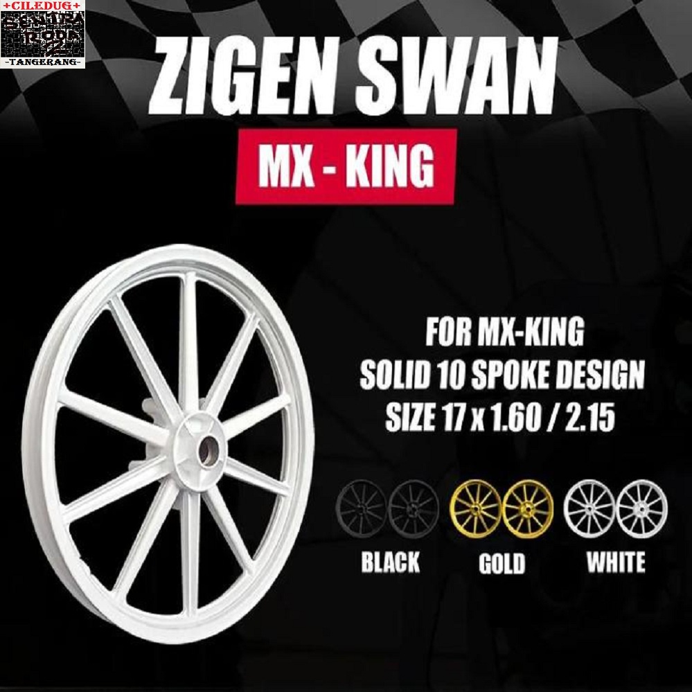 Jual Velg Racing Mx King 160/215 Ring 17 Palang 10 / Velg Racing VRossi ...