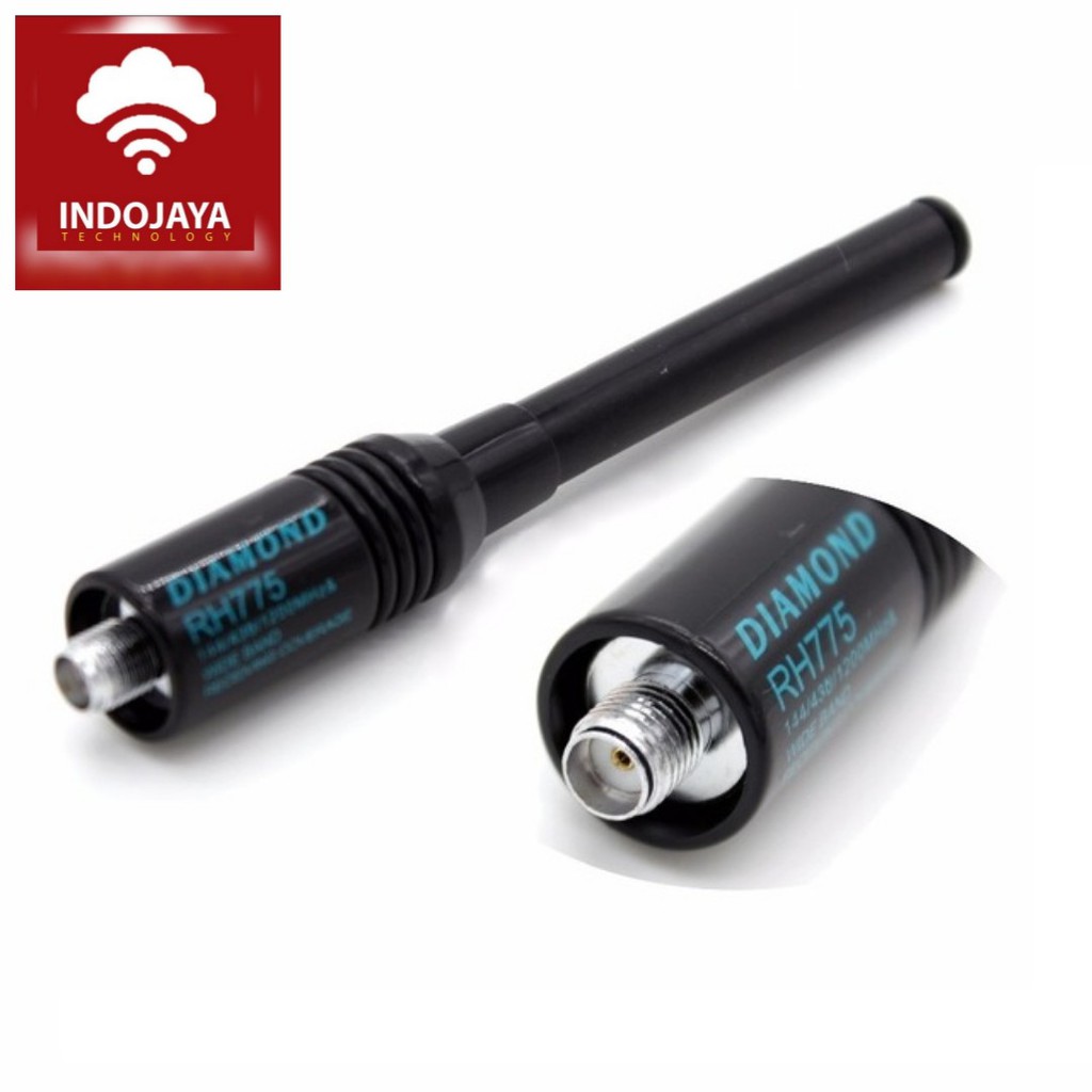 Jual Antena HT Diamond RH-775 SMA-F 144-430 MHz Dual Band. | Shopee Indonesia