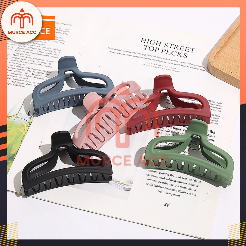 Jual JEPIT JEDAI RAMBUT KUPU JUMBO KOREA STYLE | Shopee Indonesia