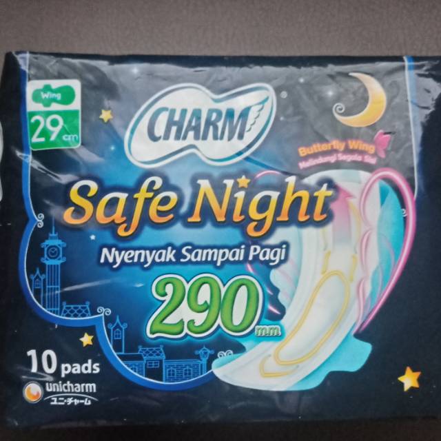 Jual charm safe night 29 cm (9 pads) | Shopee Indonesia