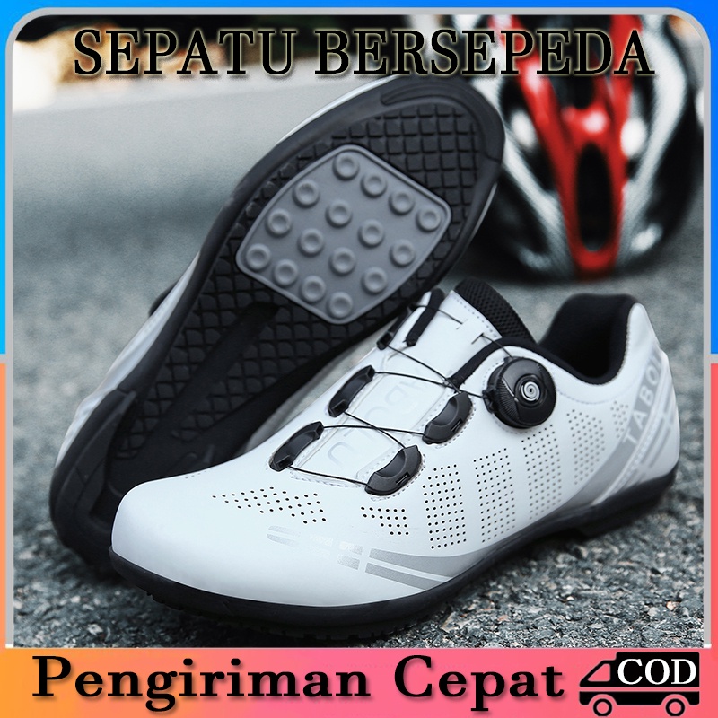 Jual Tersedia Sepatu Sepeda Pria Roadbike Non Cleat MTB Gowes Shoes ...