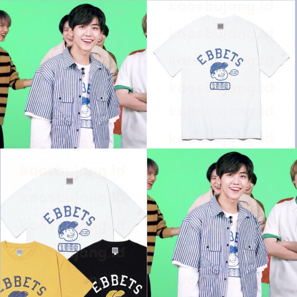 Jual UNOFFICIAL KAOS KPOP KOREAN TEE NCT JAEMIN EBBEST BLUE FONT ALL ...