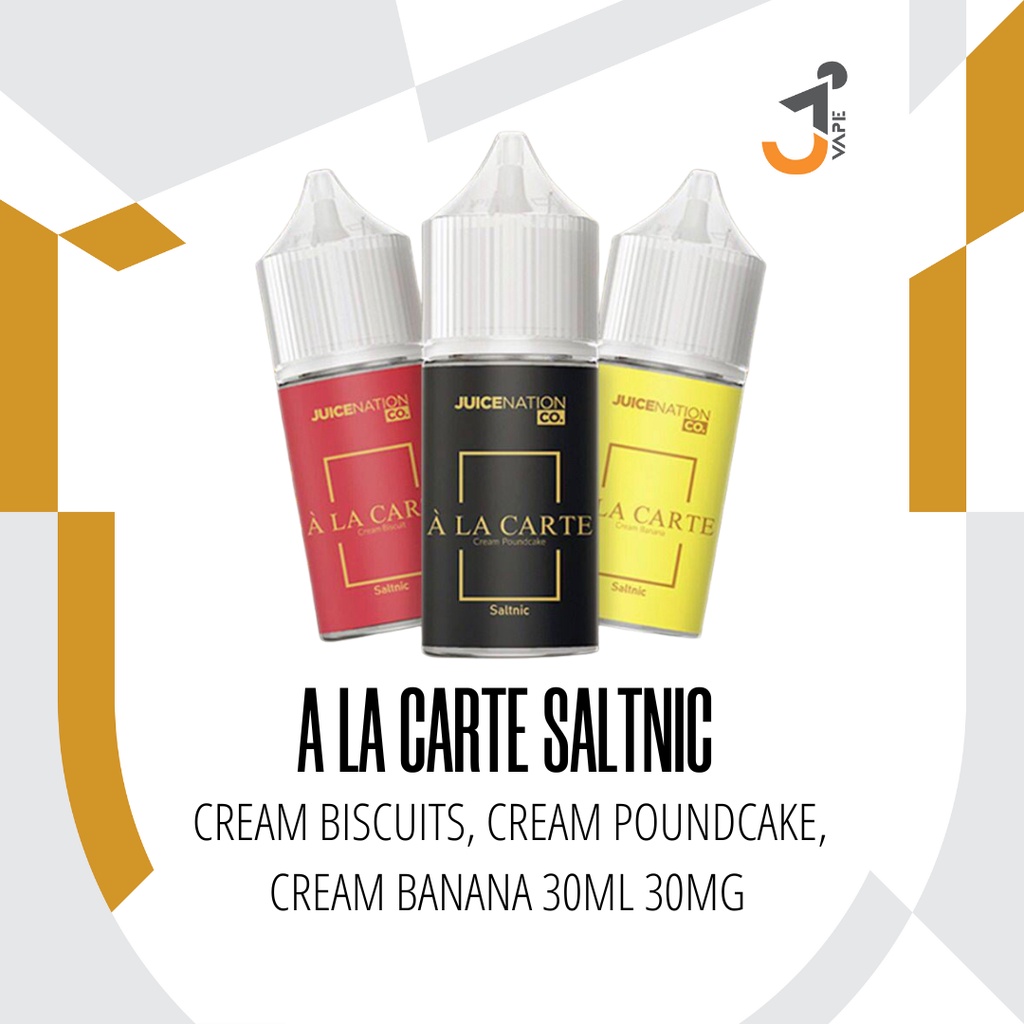 Jual ALA CARTE SALT SERIES 30ML 30MG BY JUICENATION SALTNIC E-LIQUID ...
