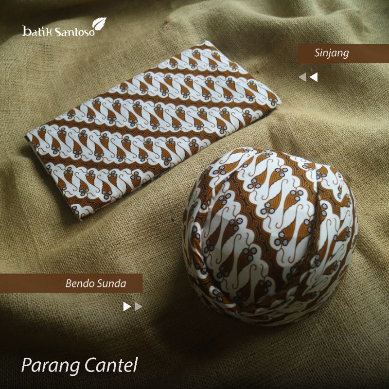 Jual Batik Santoso Parang Cantel - Bendo Sunda dan Sinjang | Shopee ...