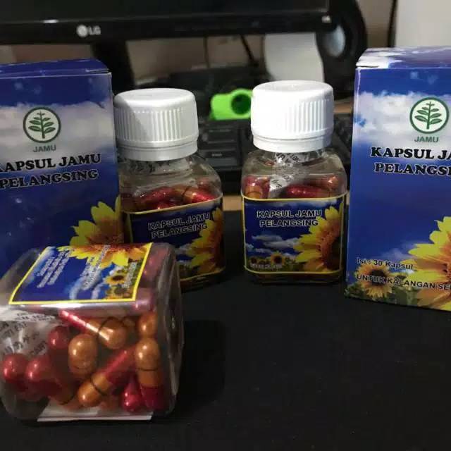 Jual Kapsul jamu pelangsing botol bening isi 30 kapsul | Shopee Indonesia