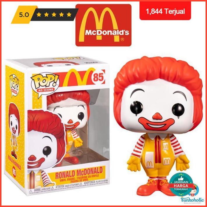Jual Puncak Promo Funko Pop! Ad Icons Mcdonald'S - Ronald Mcdonald #85 ...