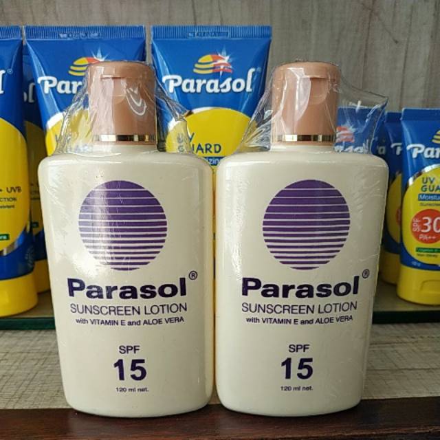 Jual Parasol sunscreen lotion spf 15 120ml | Shopee Indonesia