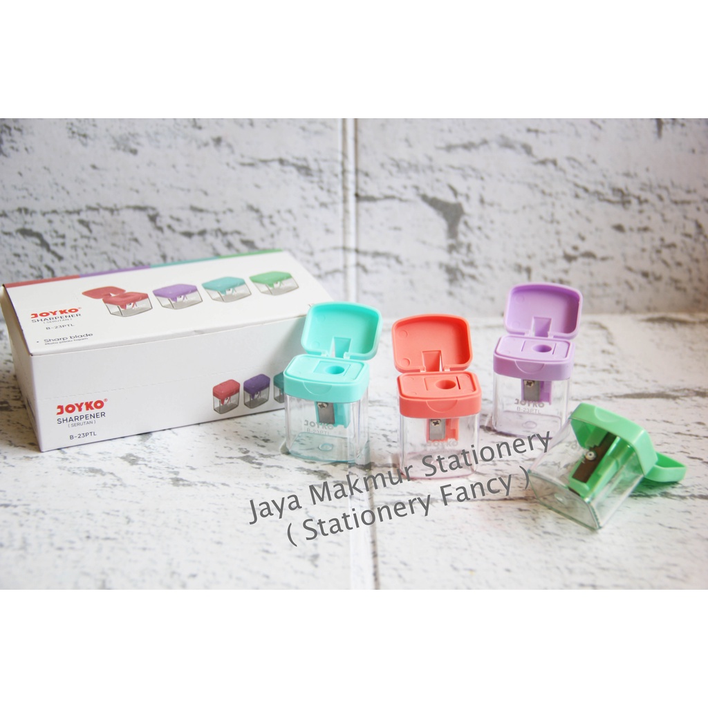 Jual Serutan / Rautan Sharpener Joyko Tong Pastel B-23PTL | Shopee ...
