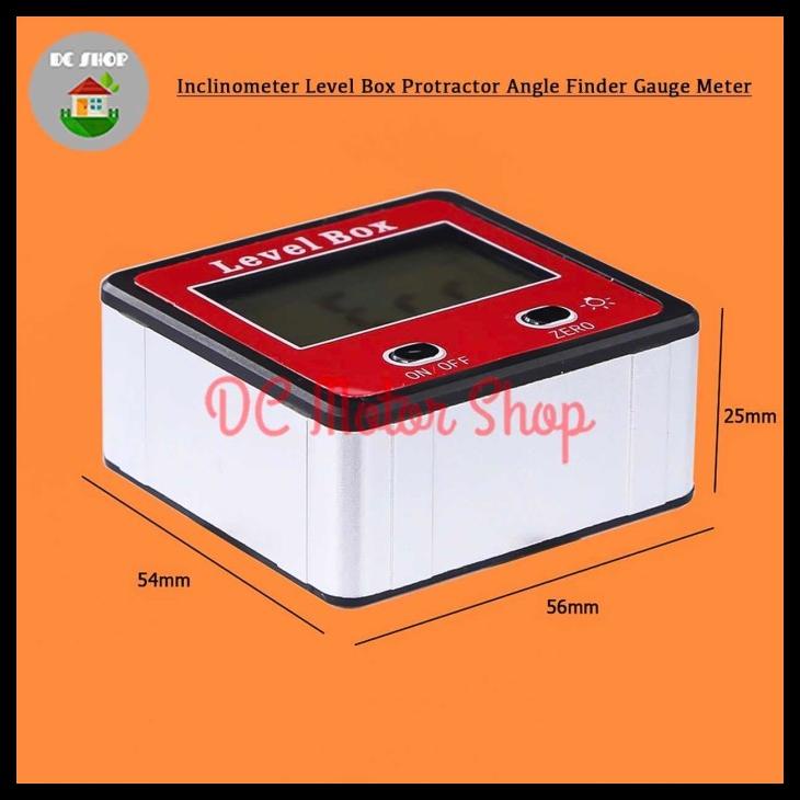 Jual INCLINOMETER DIGITAL ALAT UKUR SUDUT KEMIRINGAN SLOPE LEVEL BOX ...