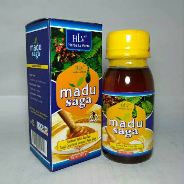 Jual MADU SAGA HLV HERBAL PANAS DALAM SARIAWAN BATUK | Shopee Indonesia