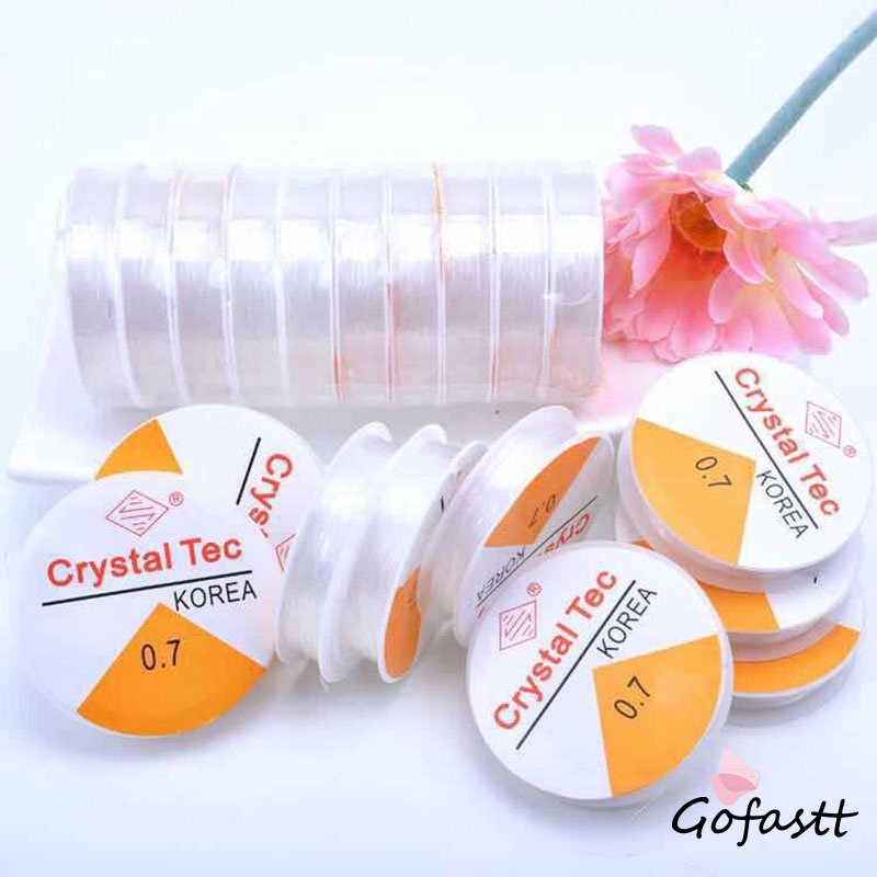 Jual Senar Elastis Buat Gelang / Benang Karet / Tali Karet Kenur ...