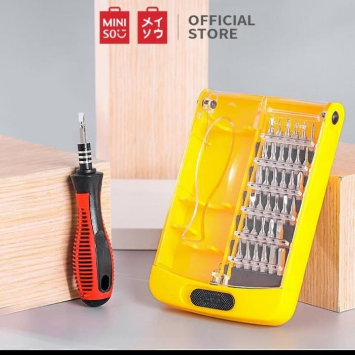 Jual Part | Miniso Screwdriver Set Obeng Dan Mata Obeng | Shopee Indonesia