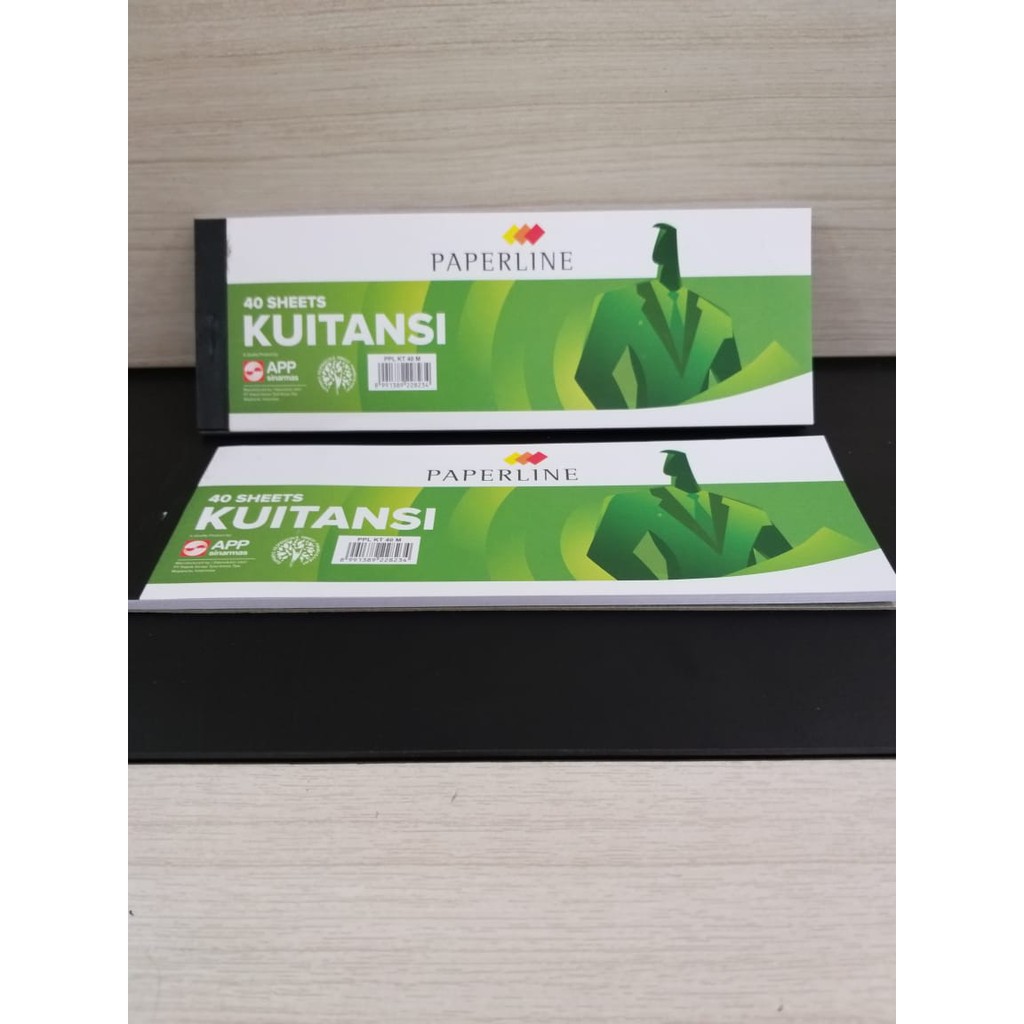 Jual Kwitansi Paperlince Kecil KT 40 M isi 40 Lembar / Buku Kuitansi kecil KT 40 M 4 Pcs ...
