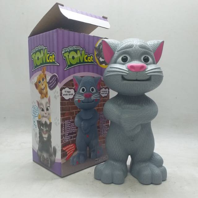 Jual MAINAN TALKING TOM/TOM CAT BATRAI BISA MEREKAM | Shopee Indonesia