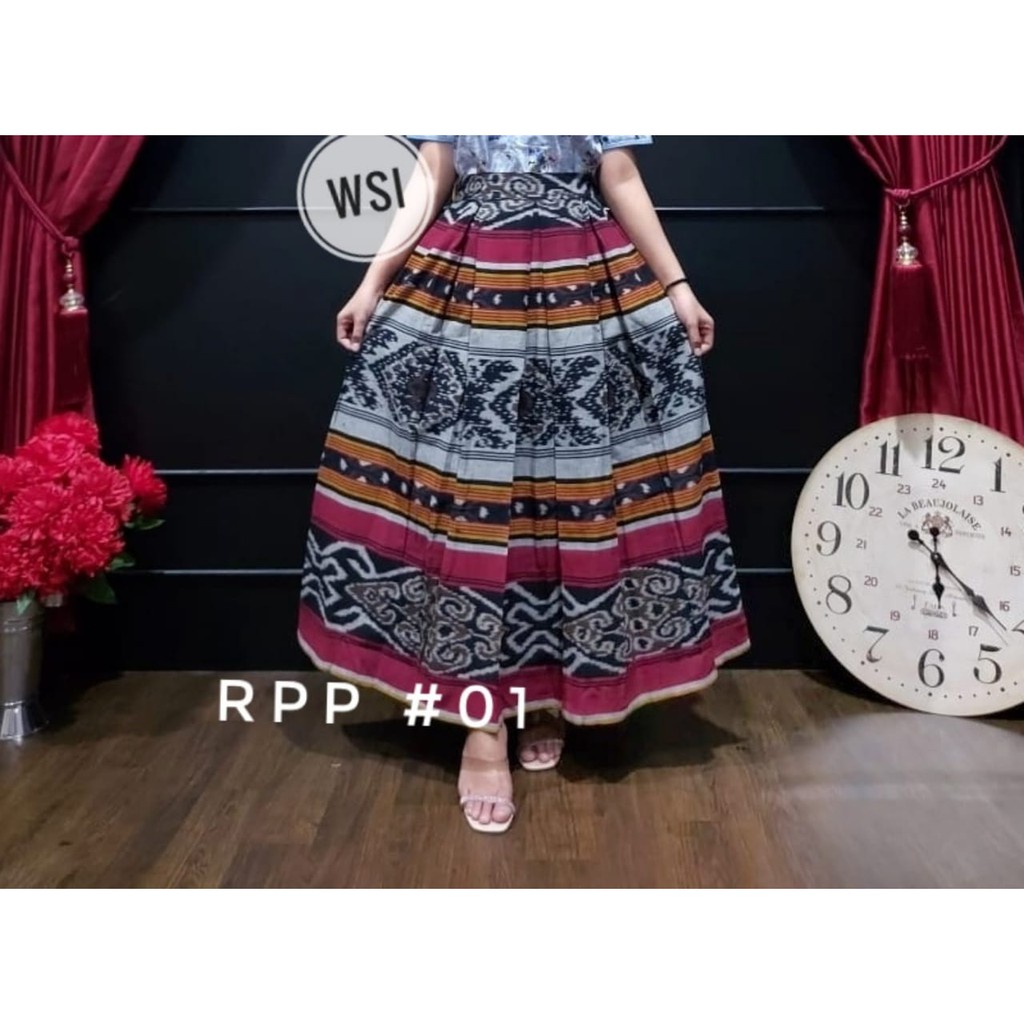 Jual TERBARU !!ROK PAYUNG PANJANG FULL TENUN ASLI JEPARA/ROK TENUN ...