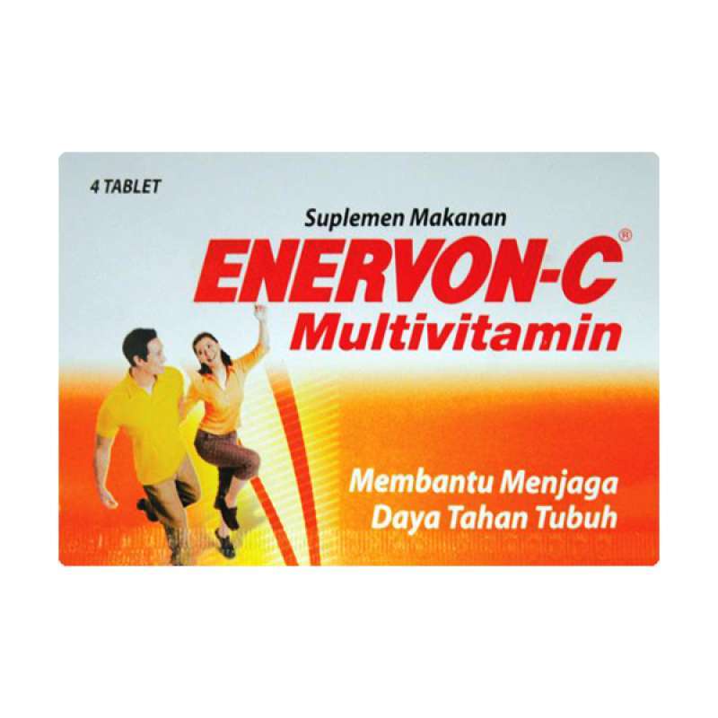 Jual Enervon-c tab 1 strip - multivitamin | Shopee Indonesia