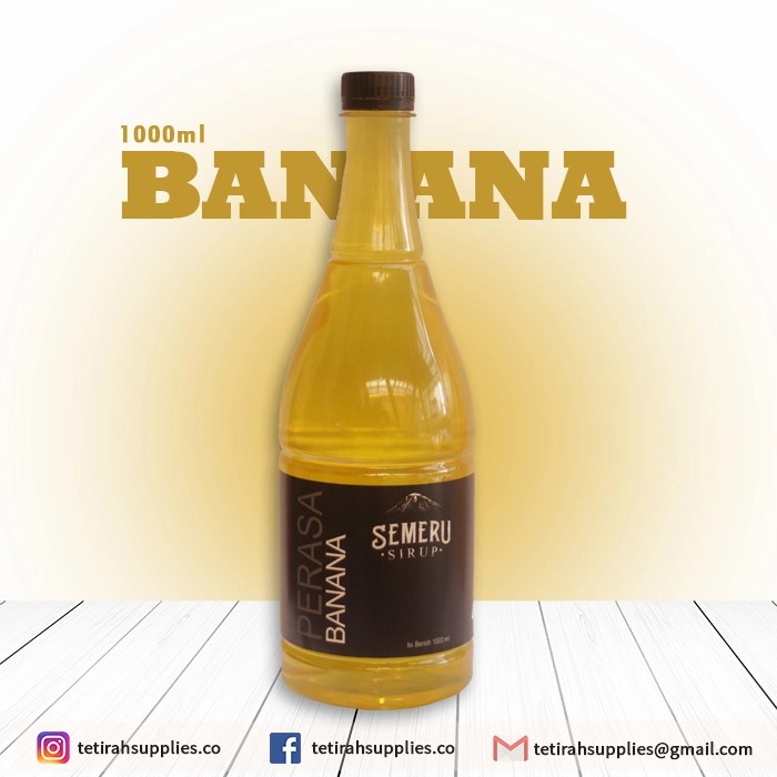 Jual Semeru Syrup Perasa Banana/Pisang | Shopee Indonesia