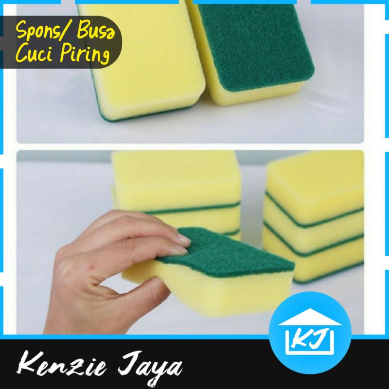 Jual Busa Cuci Piring / Spons cuci piring / Sponge cuci piring | Shopee ...