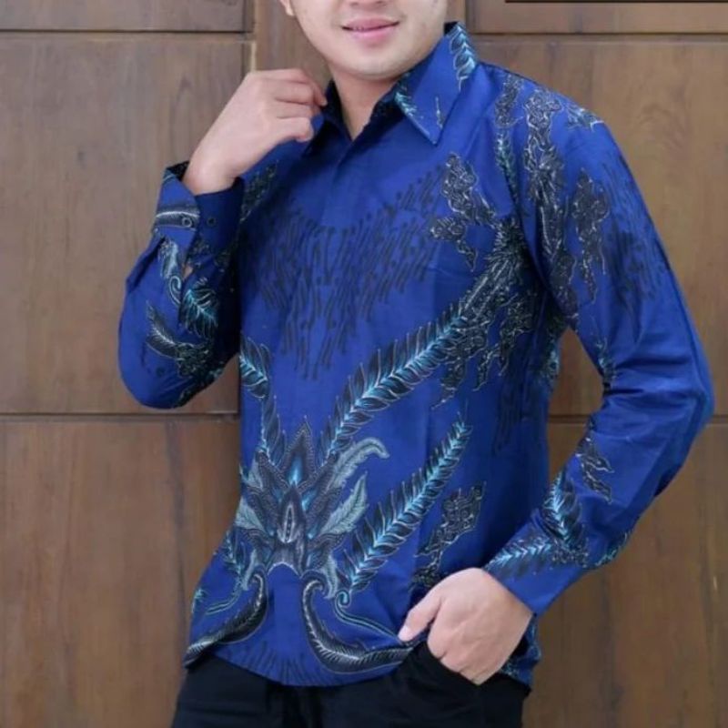 Jual Kemeja Batik Premium Lapis Furing Motif As Rama Cocok Utk Kantoran ...