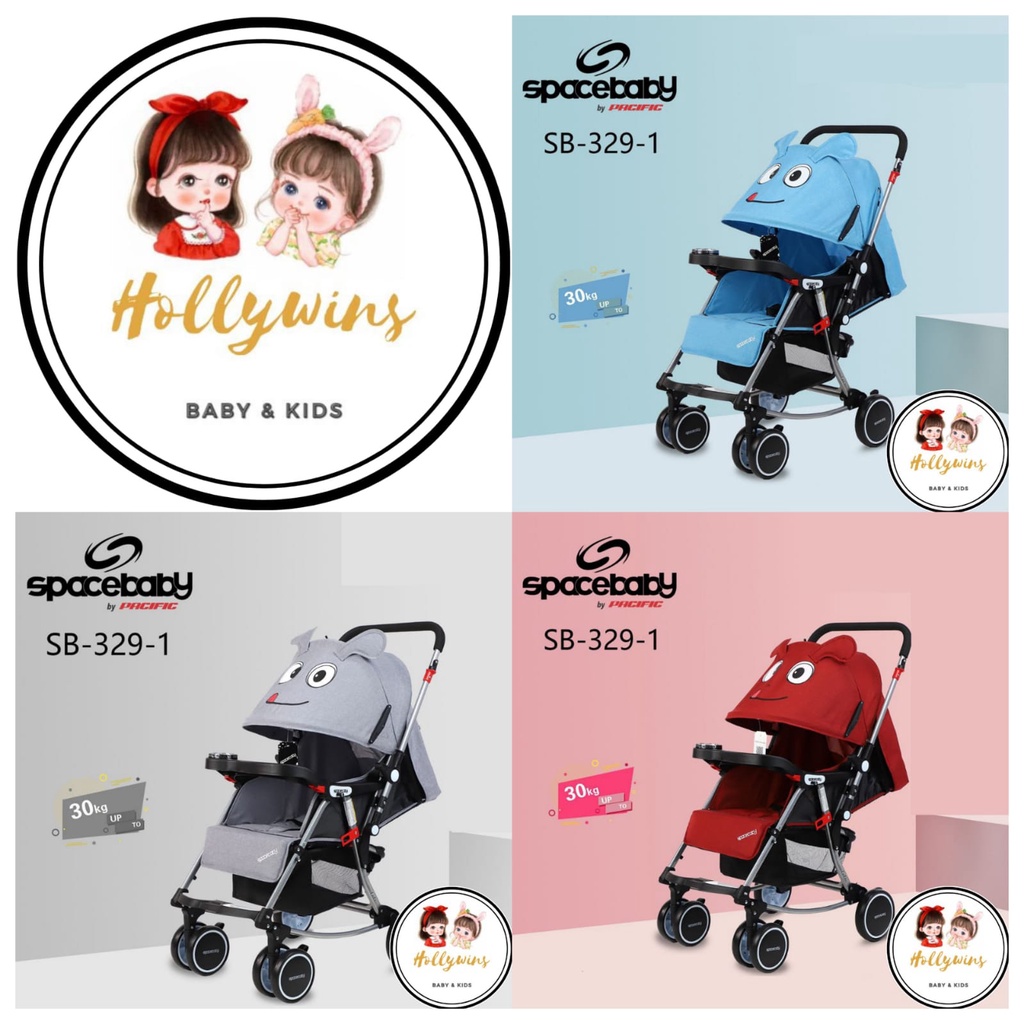 Jual STROLLER SPACE BABY SB 329-1 BISA AYUN dan HADAP 2 ARAH | Shopee ...
