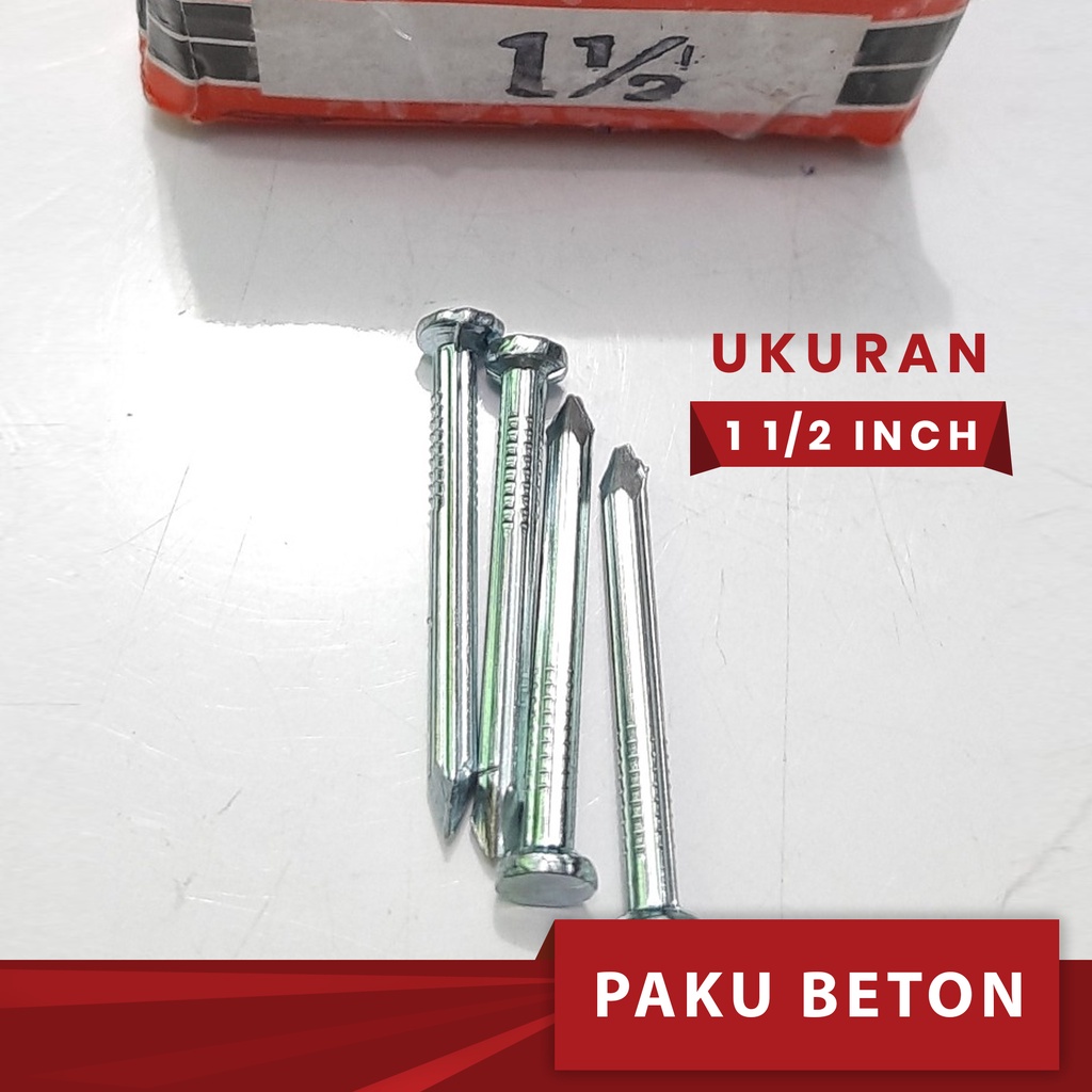 Jual PAKU / PAKU BETON / PAKU TEMBOK / PAKU BETON GALVANIS 1 2 3 4 INCH ...