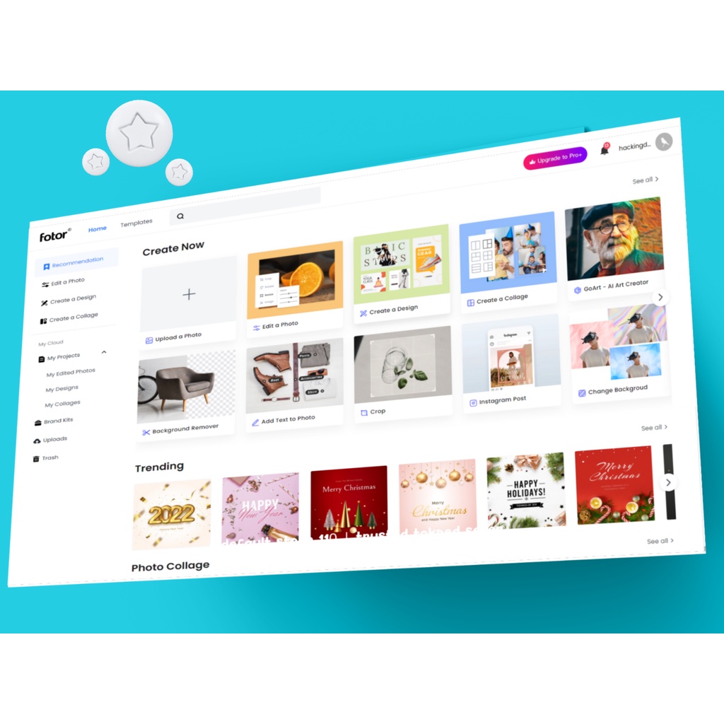 Jual Fotor Pro Online Photo Editing & Graphic Designing Tool | Shopee ...