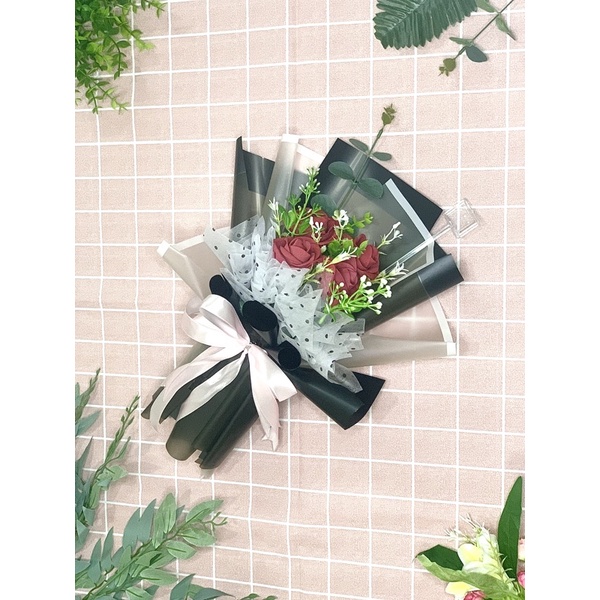 Jual Bucket Flower isi 4 ( Bunga tangkai isi 4 bunga buket ) SUDAH ...