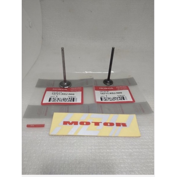 Jual Klep set payung klep valven in ex set honda genio koja | Shopee Indonesia