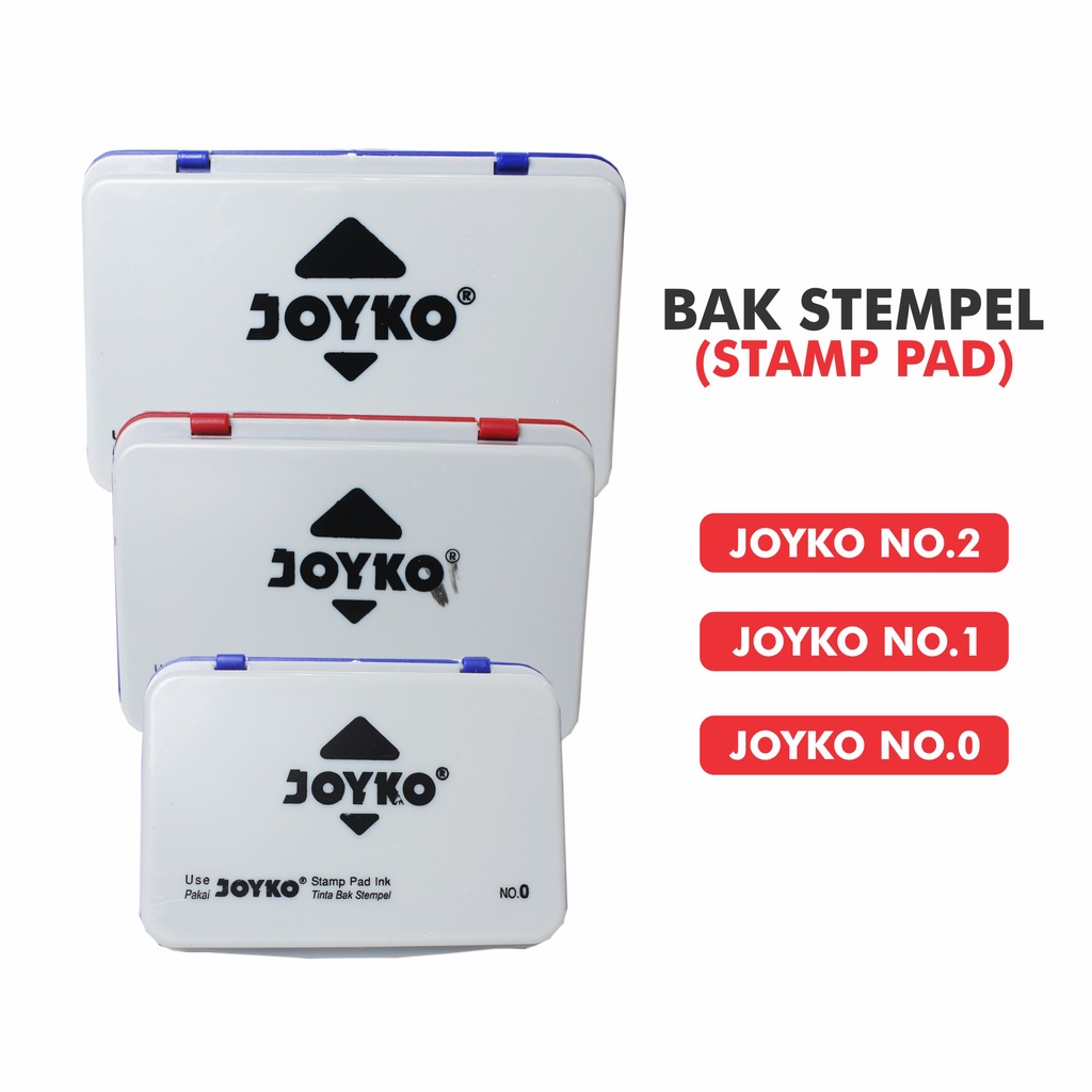 Jual Tempat Stempel Bak Stempel Joyko Nomor 0 1 2 Stamp Pad Ink ...