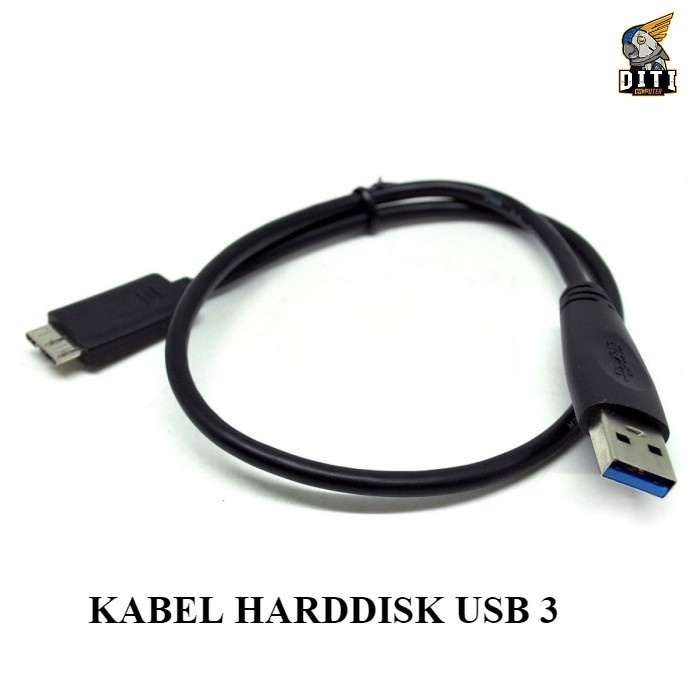 Jual Kabel Data Micro USB 3.0 Cable SSD HDD Usb3 Male A to Micro B ...