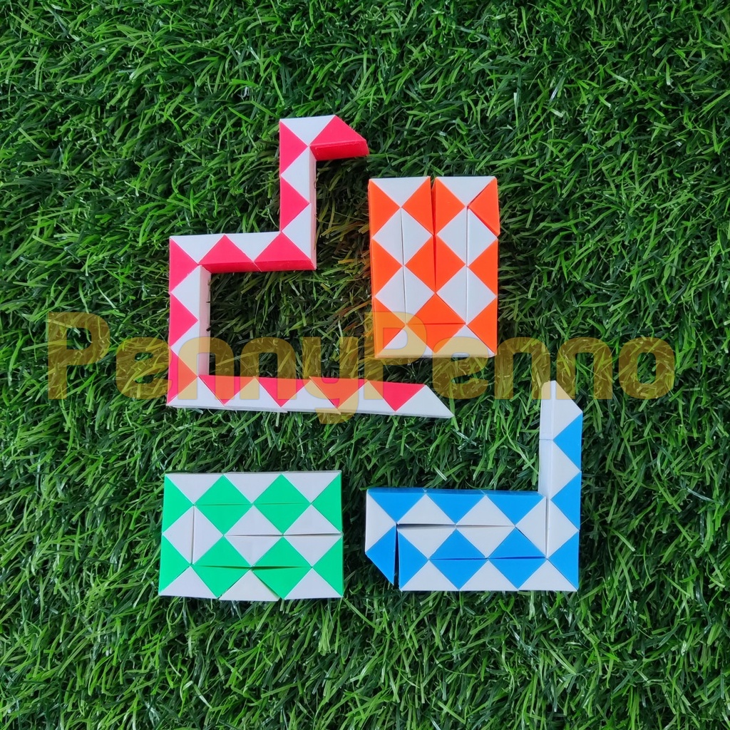 Jual Mainan Edukasi Anak Rubik Ular Mini / Snake Rubik | Shopee Indonesia