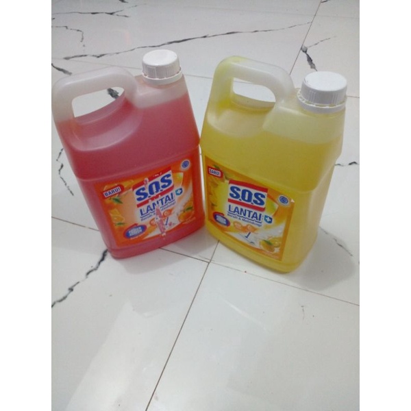 Jual pembersih lantai s.o.s 4 liter/sos 4 lt | Shopee Indonesia