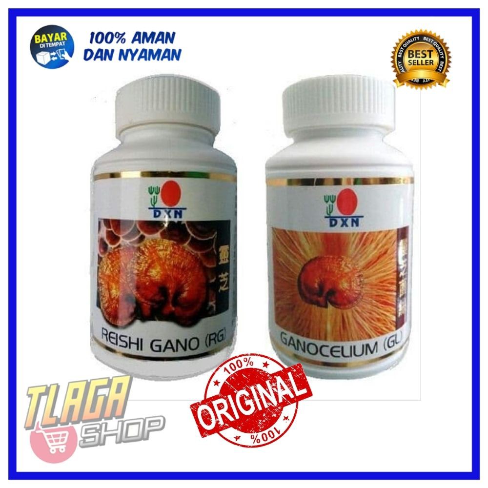 Jual DXN (RG) Reishi Gano (GL) Ganocelium Paket 2 Botol ISI 90 KAPSUL ...