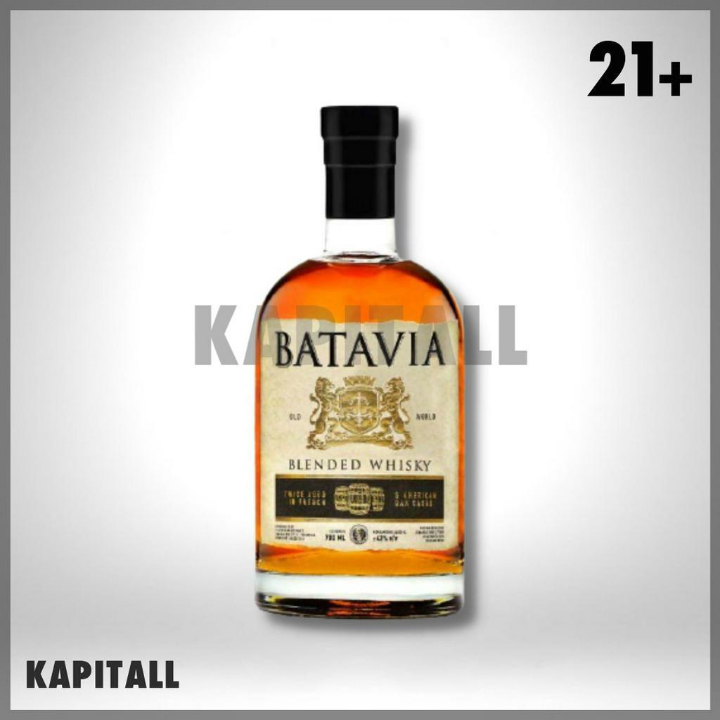 Jual BATAVIA BLENDED WHISKY 700ml | Shopee Indonesia