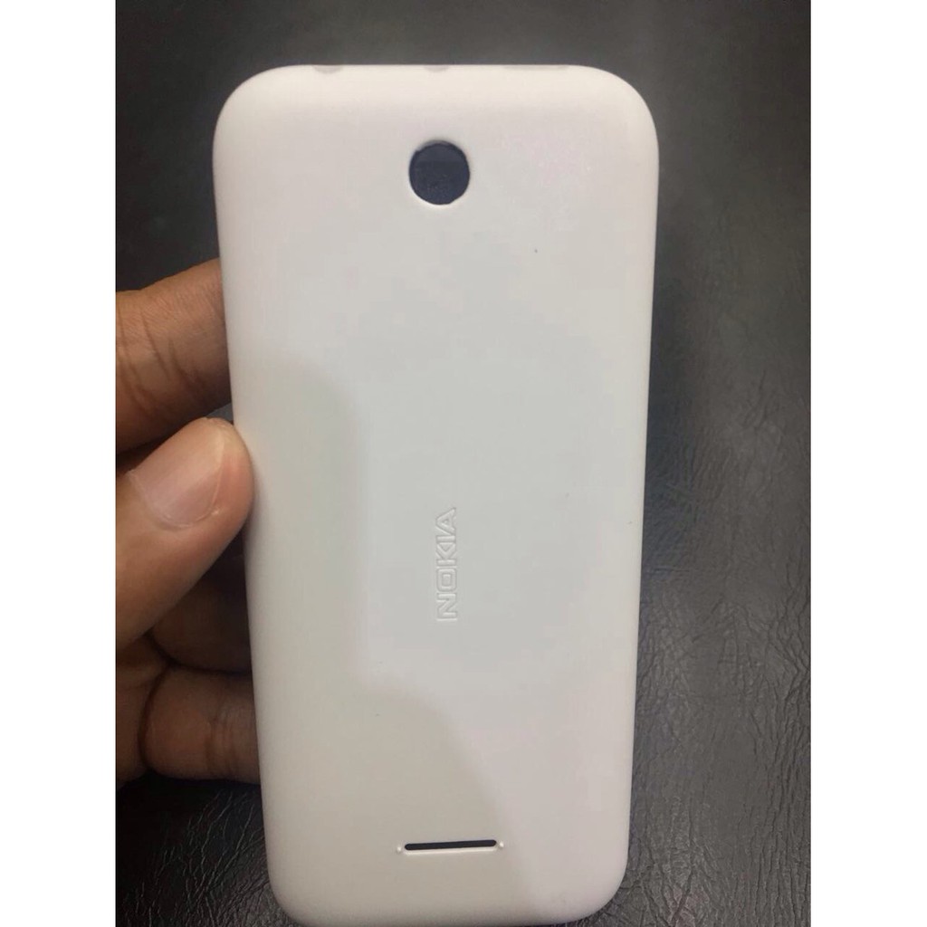 Jual Casing kesing nokia 225 warna putih fullset include tulang ...
